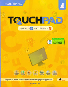 TOUCHPAD PLUS Ver. 4.0 For Class - 4 (Windows 10 & MS Office 2019): Buy ...
