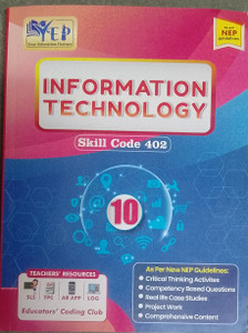 Yep Education Information Technology Skill Code 402 For Class 10: Buy ...