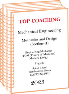 Mechanical Engineering Handwritten Notes Of Mechanics And Design ...
