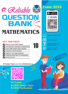Reliable Question Bank MATHEMATICS,For 2024 Exam, Class 10: Buy ...