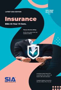 BBA III-Year VI-Sem (Finance Elective) INSURANCE Latest 2024 Edition ...