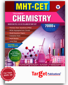 MHT-CET 2025 Triumph Chemistry Book | PYQ (Previous Years Question ...