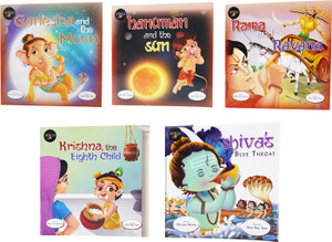 IKAROA Amazing Gods Collection (Pack Of 5) (5 To 10 Years) – Lord Rama ...