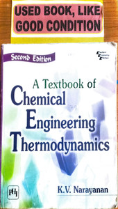 A Textbook Of Chemical Engineering Thermodynamics: Buy A Textbook Of ...