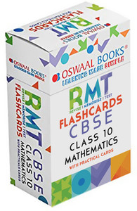 Oswaal CBSE RMT Flashcards Class 10 Mathematics (For 2023 Exam): Buy ...