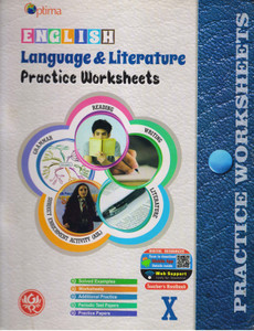 Optima English Language & Literature Practice Worksheets With Companion ...