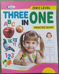 THREE IN ONE Writing Book For Children, Kids - Hindi, English, Math ...