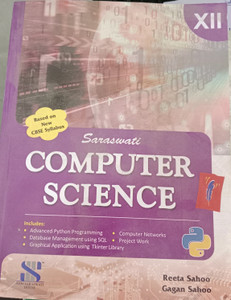 Saraswati Computer Science Class 12: Buy Saraswati Computer Science ...
