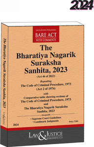 Law & Justice The Bhartiya Nagrik Suraksha Sanhita, 2023 Edition 2024 ...