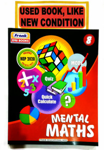 MENTAL MATHS Class-8 (Old Book): Buy MENTAL MATHS Class-8 (Old Book) by ...