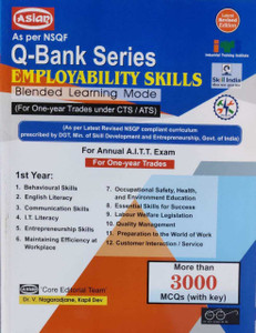 Q Bank Series Employability Skills CTS / ATS For Annual A.I.T.T. Exam ...