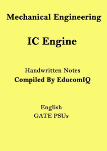 Mechanical Engineering Internal Combustion Engine Handwritten Notes For ...