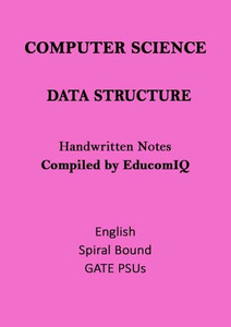 Data Structure Notes Of Computer Science For GATE: Buy Data Structure ...