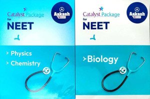 Aakash Byjus Catalyst Package For NEET Latest 2022-23 Edition (Set Of 2 ...