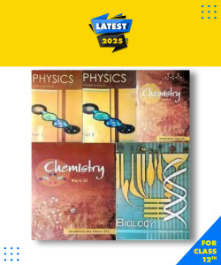 NCERT Physics, Chemistry,Biology PCB Books Set For Class 12 English ...