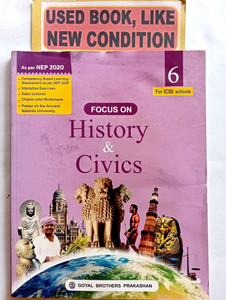 Focus On History And Civics Class-6(Old Book): Buy Focus On History And ...