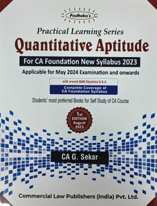 Paduka's Practical Learning Series Quantitative Aptitute For CA ...