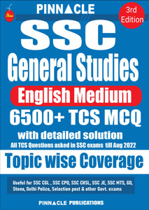 SSC General Studies 6500 Chapter-Wise English Medium 3rd Edition: Buy ...