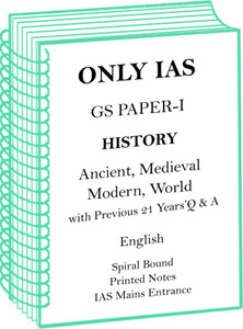 GS Paper 1 History Notes By Only IAS English With Previous 21 Years Q ...