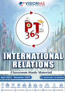 Vision IAS PT 365 International Relations English 2023 Photocopy B/W ...