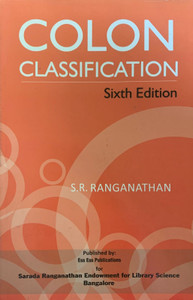 Colon Classification: Buy Colon Classification by SR RANGANATHAN at Low ...