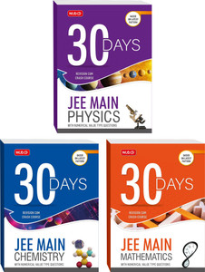 MTG 30 Days Crash Course For JEE Main Physics, Chemistry, Mathematics ...