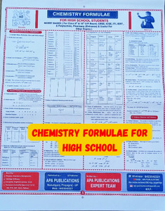 A CHEMISTERY FORMULA CHART IN ENGLISH FOR HIGH SCHOOL STUDENTS (9th ...