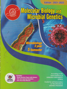 Molecular Biology And Microbial Genetics 3rd Year 5th Semester: Buy ...