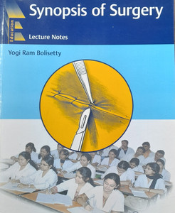Synopsis Of Surgery [lecture Notes]: Buy Synopsis Of Surgery [lecture ...