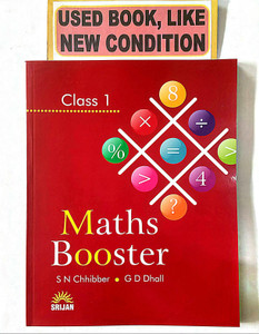 MATHS BOOSTER Class-1 (Old Book): Buy MATHS BOOSTER Class-1 (Old Book ...