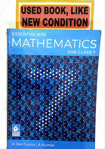 ESSENTIAL ICSE MATHEMATICS Class-7 (Old Book): Buy ESSENTIAL ICSE ...