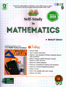 Evergreen CBSE Self Study In MATHEMATICS - Class 9 For 2025 Examination ...