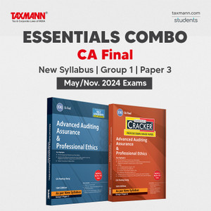 Taxmann's ESSENTIALS Combo For CA Final | New Syllabus | May/Nov. 2024 ...