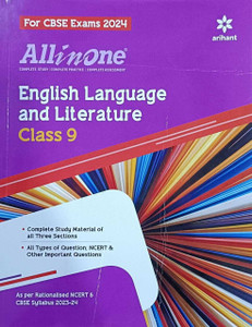 Arihant All In One Class 9th English Language And Literature For CBSE ...