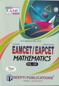 Eamcet/eapcet Mathematics Vol - 2a Latest 2024: Buy Eamcet/eapcet ...
