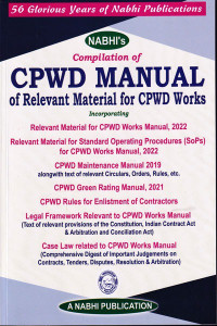 Compilation Of CPWD Manual Of Relevant Material For CPWD Works EDITION ...