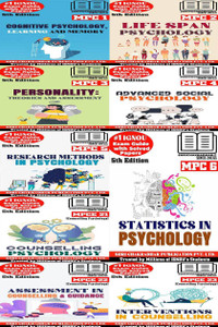 IGNOU MAPC 1st & 2nd Year Help Books Combo Of MPC 1 MPC 2 MPC 3 MPC 4 ...