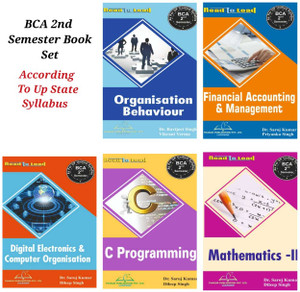 Best Books For BCA 2nd Semester ( 5 Books Set) UP State Universities ...