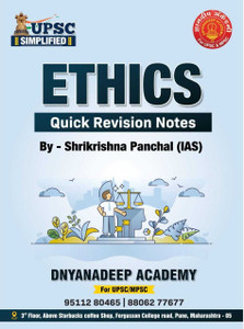 Ethics Quick Revision UPSC Class Note Dnyanadeep Academy: Buy Ethics ...