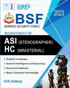 SURA'S BSF (Border Security Force) ASI (Stenographer) And HC ...