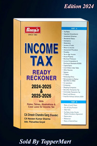 Income Tax Ready Reckoner 2024-25 & 2025-2026 With Rates, Tables ...