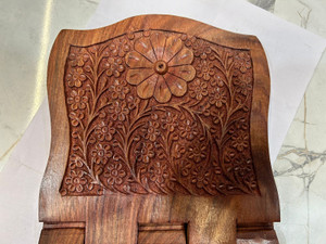 vpin dharmik pustak bhandar REHAL Craving SHISHAM 15 INCH Wooden Brown ...