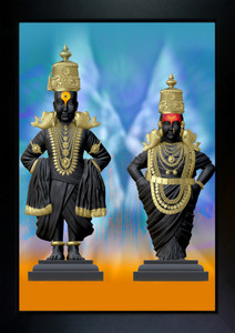 CrowdHall Vitthal Rukmini Photo Frame | Vitthal Photo Frame | Rukmini ...