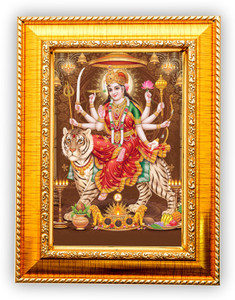 Nuoshopping Durga Maa Nav Roop Photo Frame,Durga Maa Photo Frame ,Durga ...