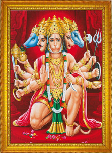 FRIZZY ARTS Hanuman ji Religious Frame Price in India - Buy FRIZZY ARTS ...