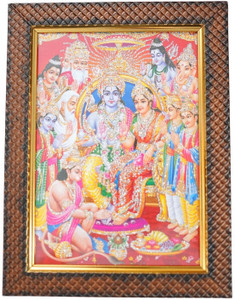 Dharmikk Ram Darbar Bhagwan ji | Hindu Bhagwan Devi Devta Photo Frame ...