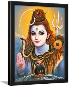 Designhunar Shiv Ji Religious Frame Price in India - Buy Designhunar ...
