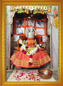 CRAFTSCORNER jwala mata jobner Religious Frame Price in India - Buy ...