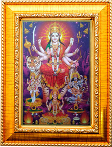 Nuoshopping Durga Maa Nav Roop Photo Frame,Durga Maa Photo Frame ,Durga ...