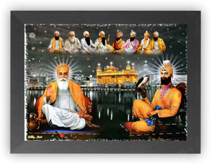 Nuoshopping Guru Nanak Dev Guru Gobind Singh Ji/Waheguru/sikh guru wall ...